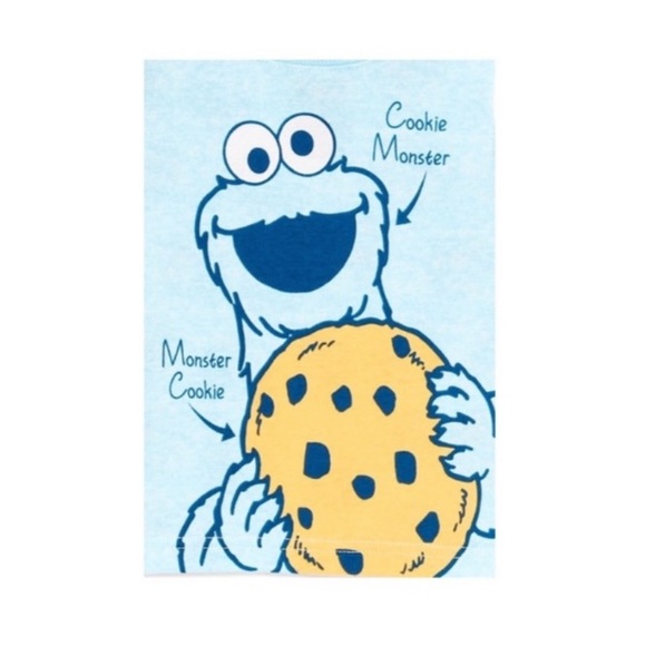 Sesame Street | Pajamas | Sesame Street Cookie Monsters Pajamas | Poshmark